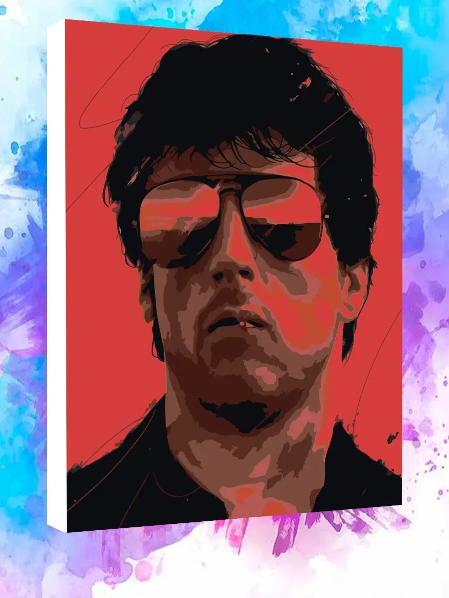 Картина по номерам Сильвестр Сталлоне