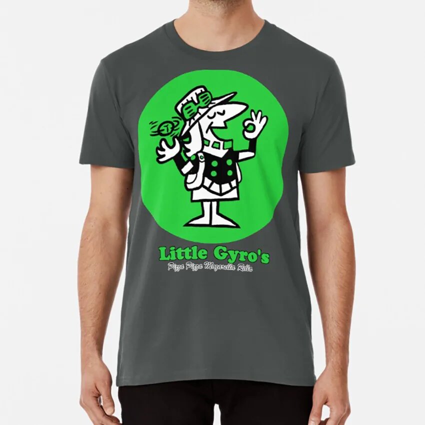 Футболка Little Gyro's Charcoal Gray