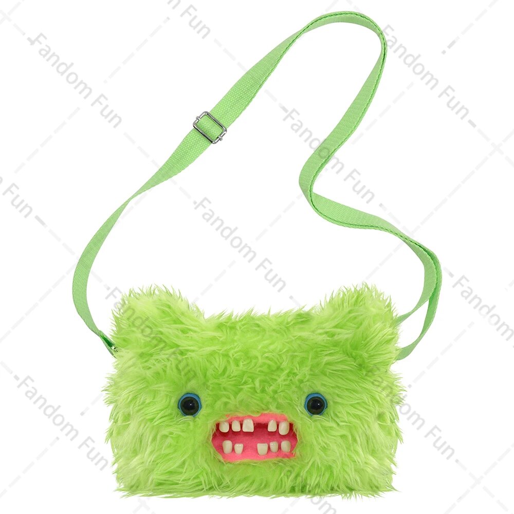 Плюшевая сумка Weirdo Screech green
