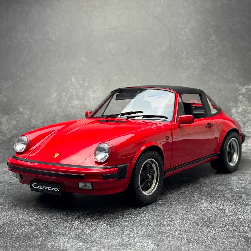 Schuco 1:12 Модель автомобиля Porsche 911 Speedster Carrera Targa 3.2 из литого металла