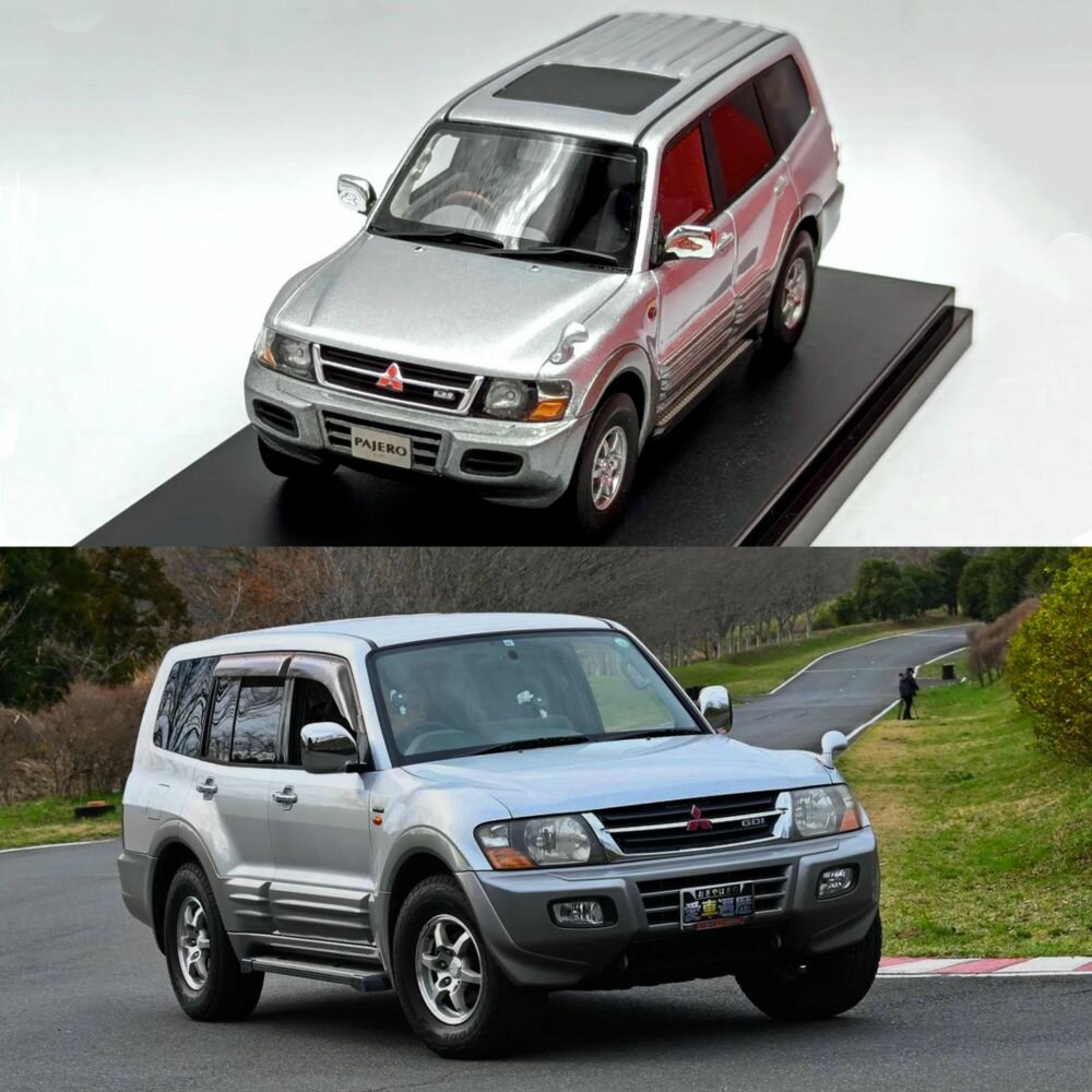 Hi-story Mitsubishi Pajero V75 3200 Дизель 1999 1:43