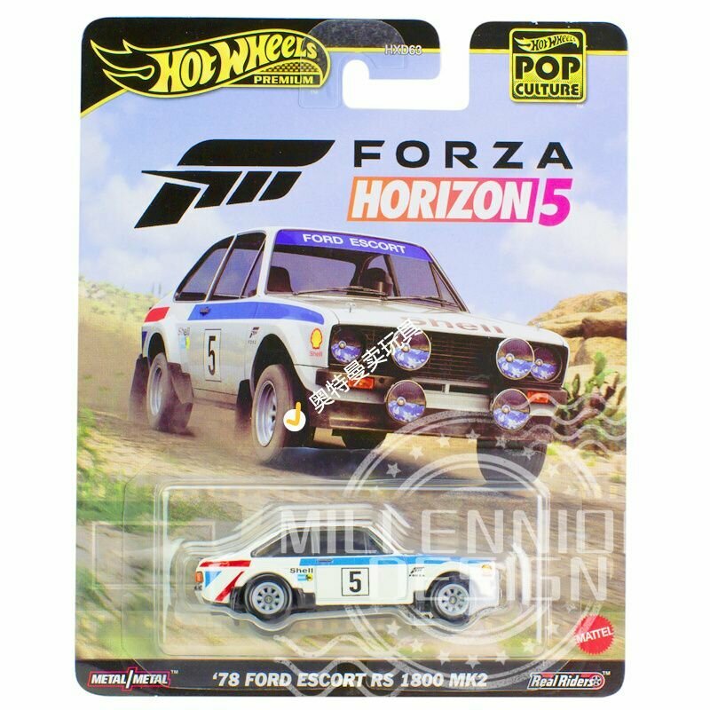 HOT WHEELS Модель Автомобиля 1:64 Сплав Коллекционная Киносерия(FORZA FORD 1800)