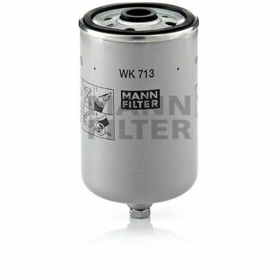 Фильтр топливный MANN WK713 VOLVO S60/S80/V70 II/XC90/XC70 2.4/2.5D 7/01->