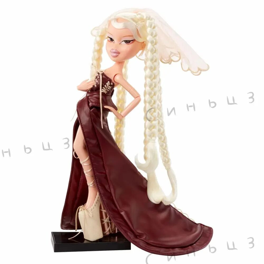 Кукла Bratz 20 years of Fashion Collector Doll Yasmin, 25 см, коллекционная, с аксессуарами, ABS пластик, красная — фото 1
