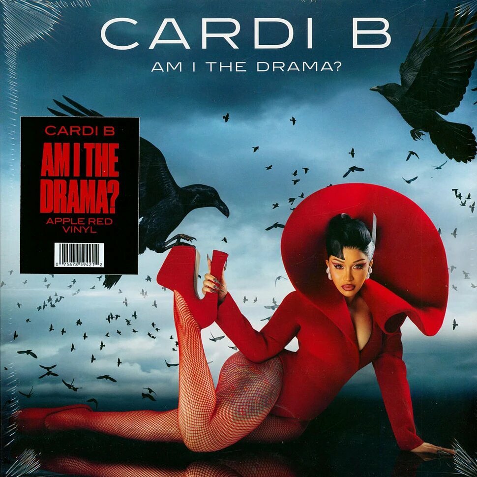 Виниловая пластинка Cardi B Am I The Drama? (Apple Red Vinyl)
