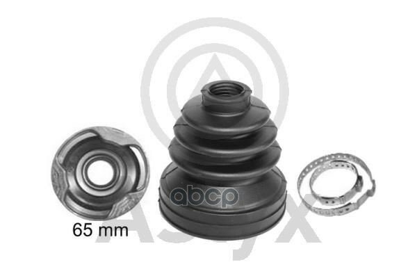 К-КТ пыльник ШРУСА OPL COMBO/CORSA C/MERIVA/TIGRA 1.0-1.6/1.3-1.7DI/DTI/CDTI 00- ПЕР 21x65мм. шт. ASLYX арт. AS-200500