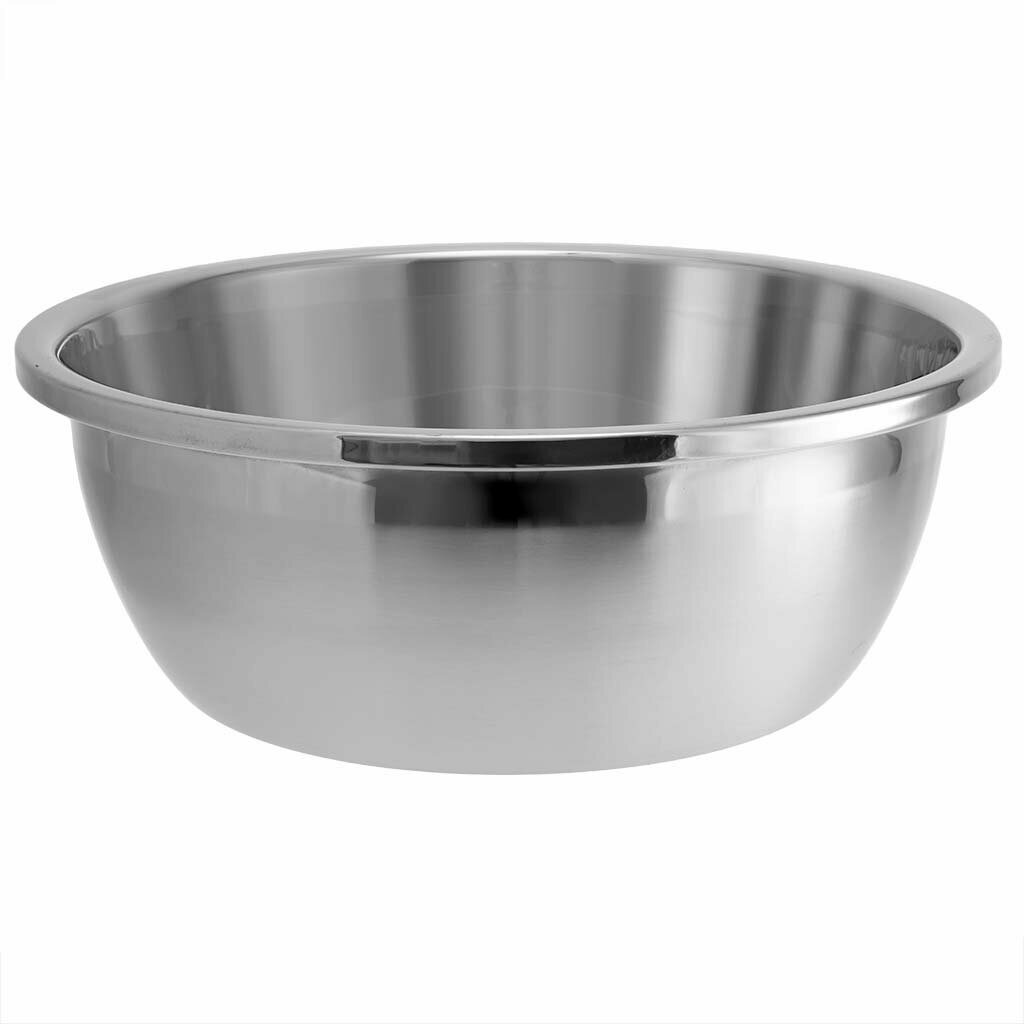 Миска из нержавеющей стали 5,7 л, 30×11,5 см Webber BE-0807, серебристый