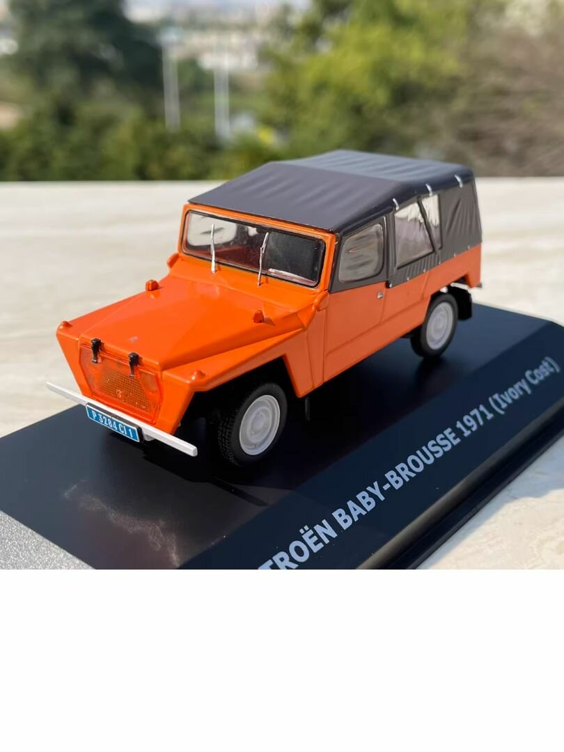 Легкосплавный автомобиль модели 1/43 Citroen BABY-BROUSSE 1971 (Ivory Cost)