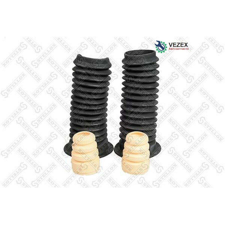 STELLOX 1127356SX к-кт пыльник+отбойник амортизатора переднего! 2+2шт\ Mazda 2 07-15, Ford Fiesta 08>