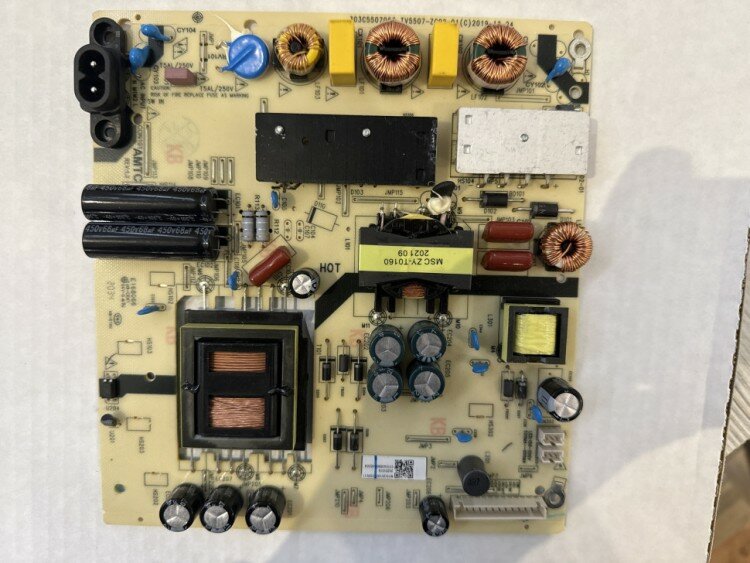 Блок питания TV5507-ZC02-01 Haier 58 Smart TV BX CC580PV7D Ver.02