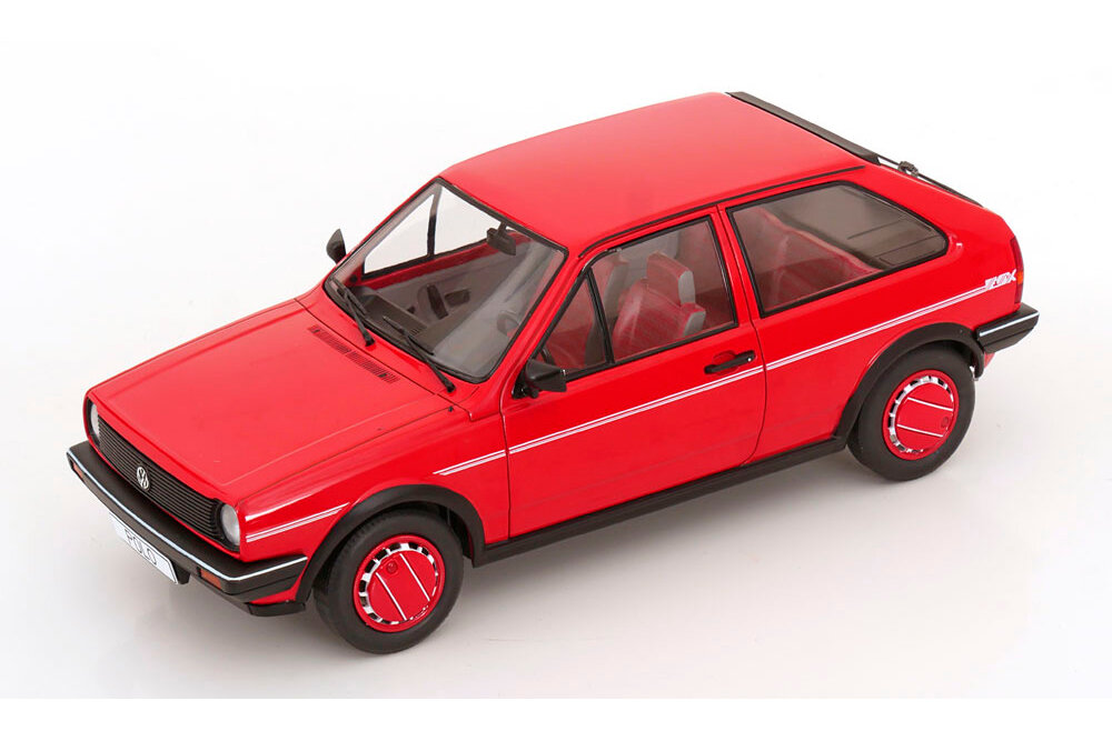 Модель коллекционная MCG Vw polo 2 fox coupe red white