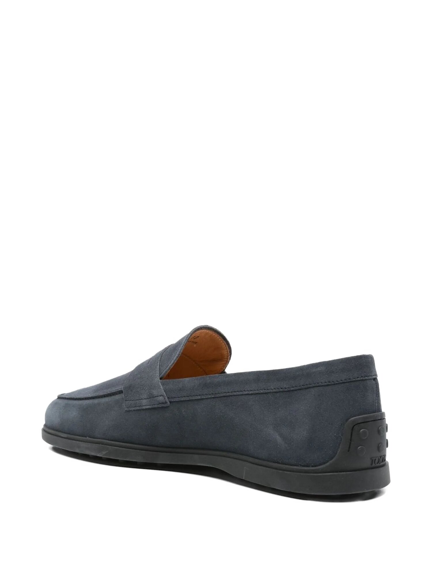 Лоферы Tod's Suede slip-on loafers, размер 8, blue — фото 1