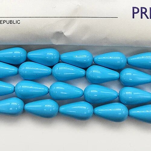Бусины Preciosa 13150011 Aqua Blue 76345