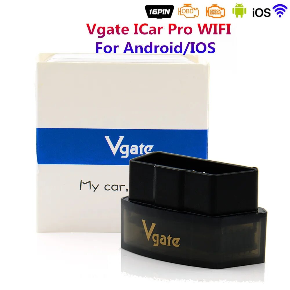 Vgate vLinker MC+ MC V2.2 Bluetooth 4.0 BT3.0 OBD сканер автомобильные диагностические WIFI