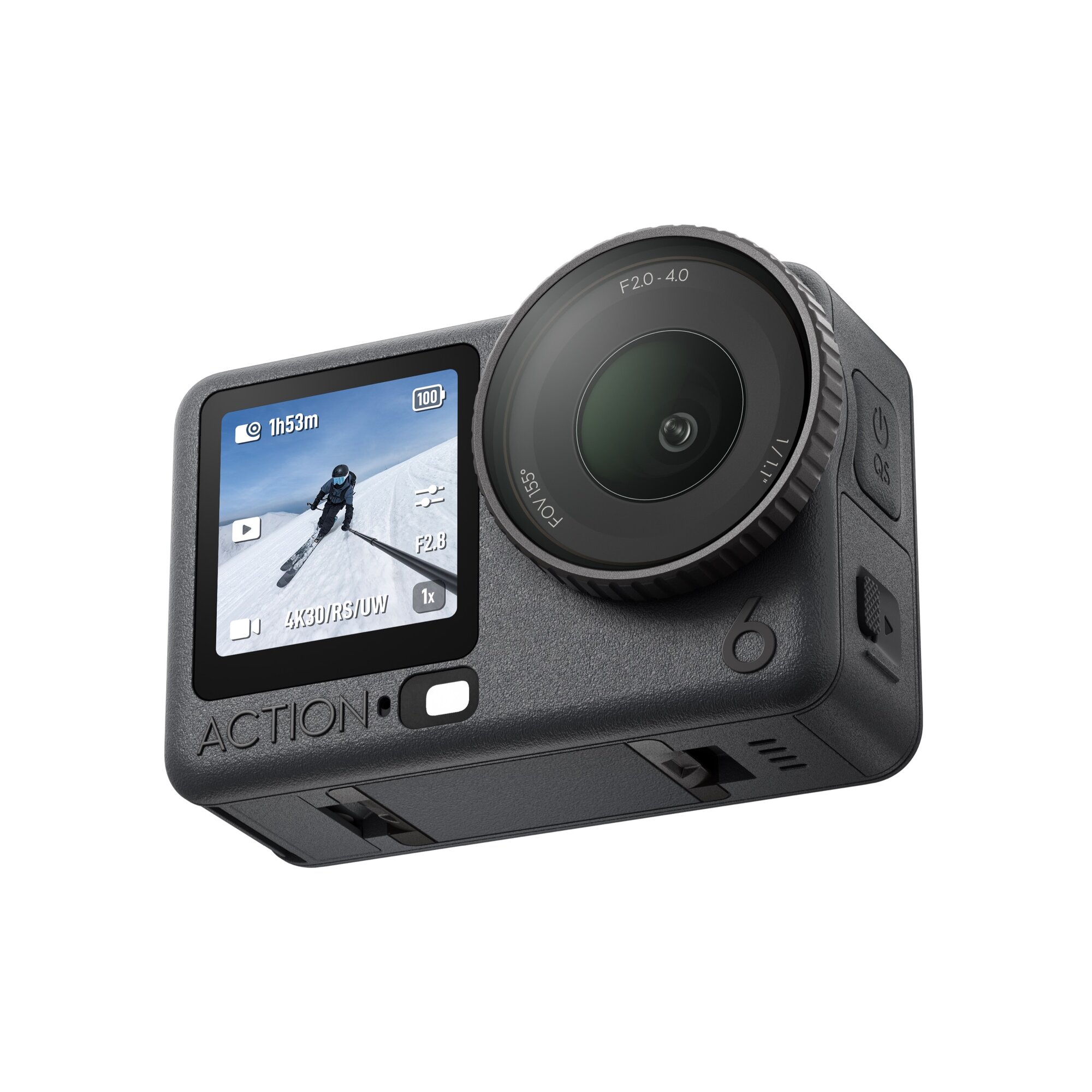 Экшн-камера DJI Osmo Action 6 Standard Combo, 1/1,1" CMOS, 4K UHD, 50ГБ