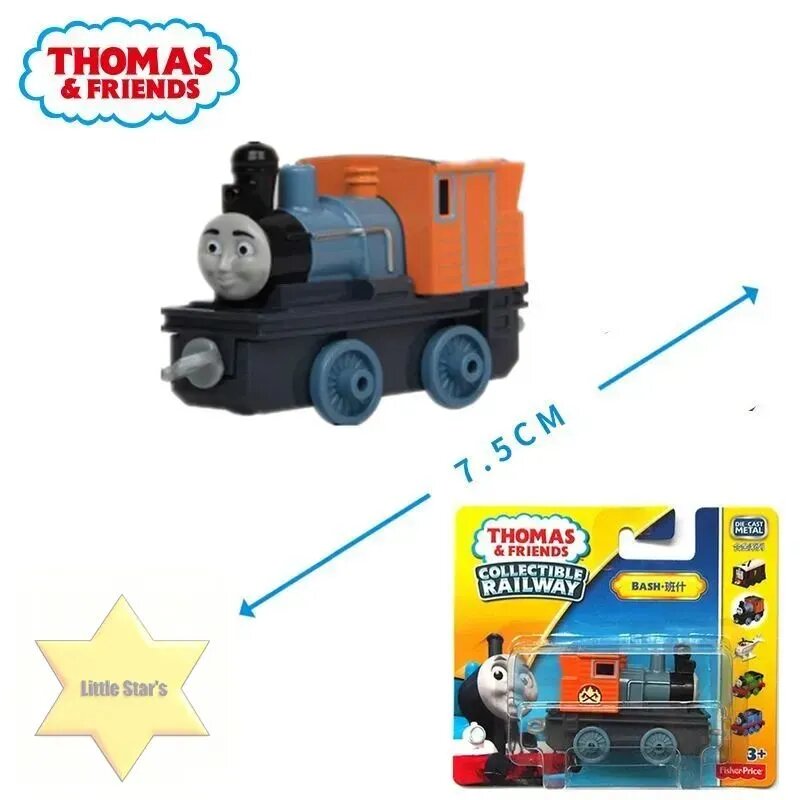 Металлический паровозик Томас и друзья Mattel BHR64-BHR81 паровоз