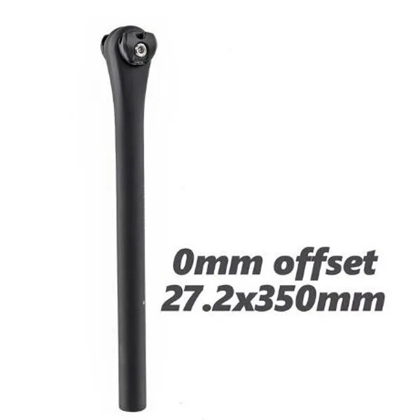 Карбоновый подседельный штырь 27.2x350 мм 0 мм смещение 0mm 350x27.2mm