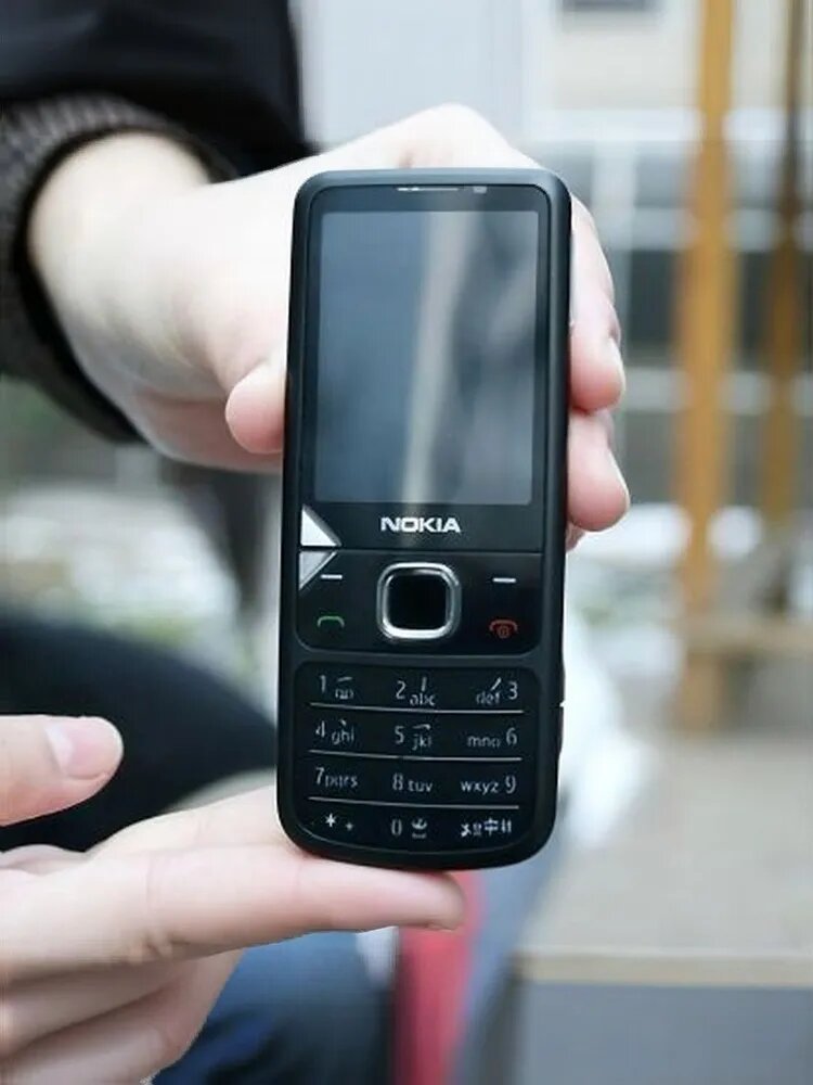 Nokia Мобильный телефон, черный - 2.2" TFT 240x320, 5 Мп, Bluetooth, металл, 3G