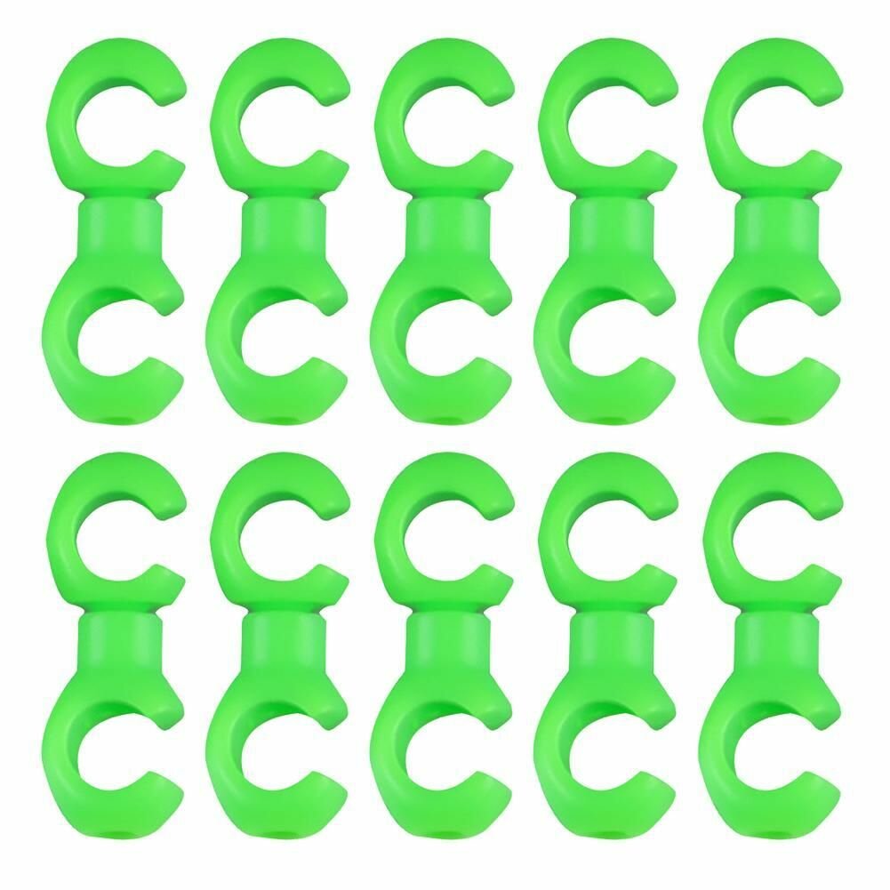 Набор S-образных фиксаторов для тросиков переключения передач и тормозных магистралей, наручники для велосипеда, 10 штук