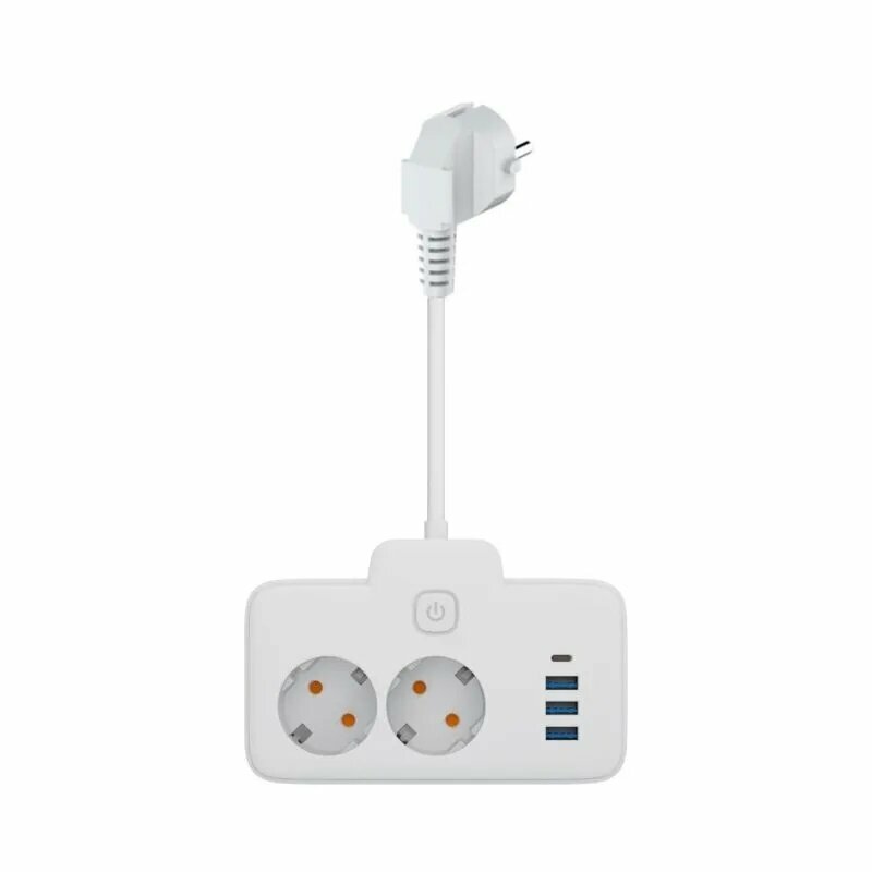 Розетка с USB и двойными выходами