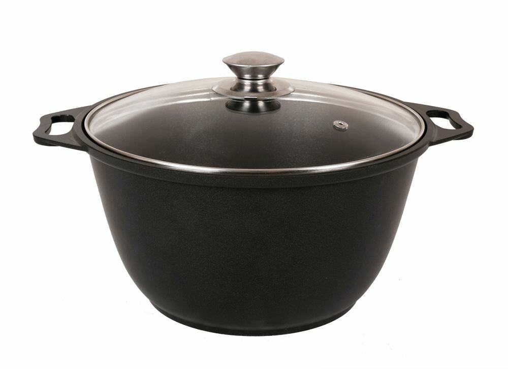 Кастрюля Kukmara к22а Традиция 2л, черная