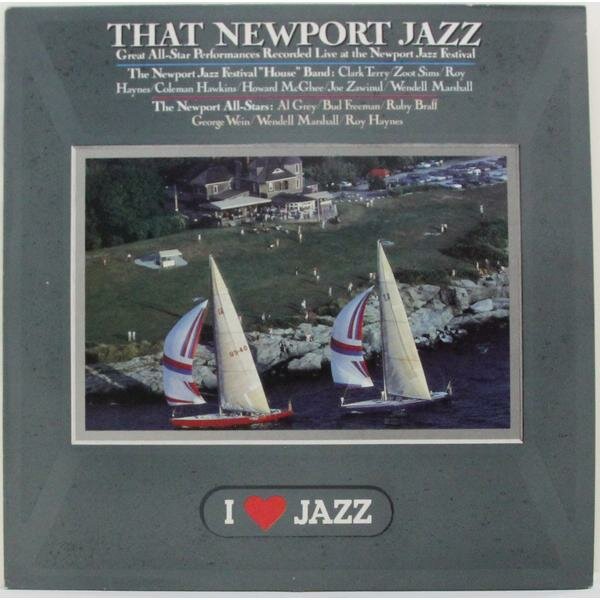 Винтажная виниловая пластинка THAT NEWPORT JAZZ