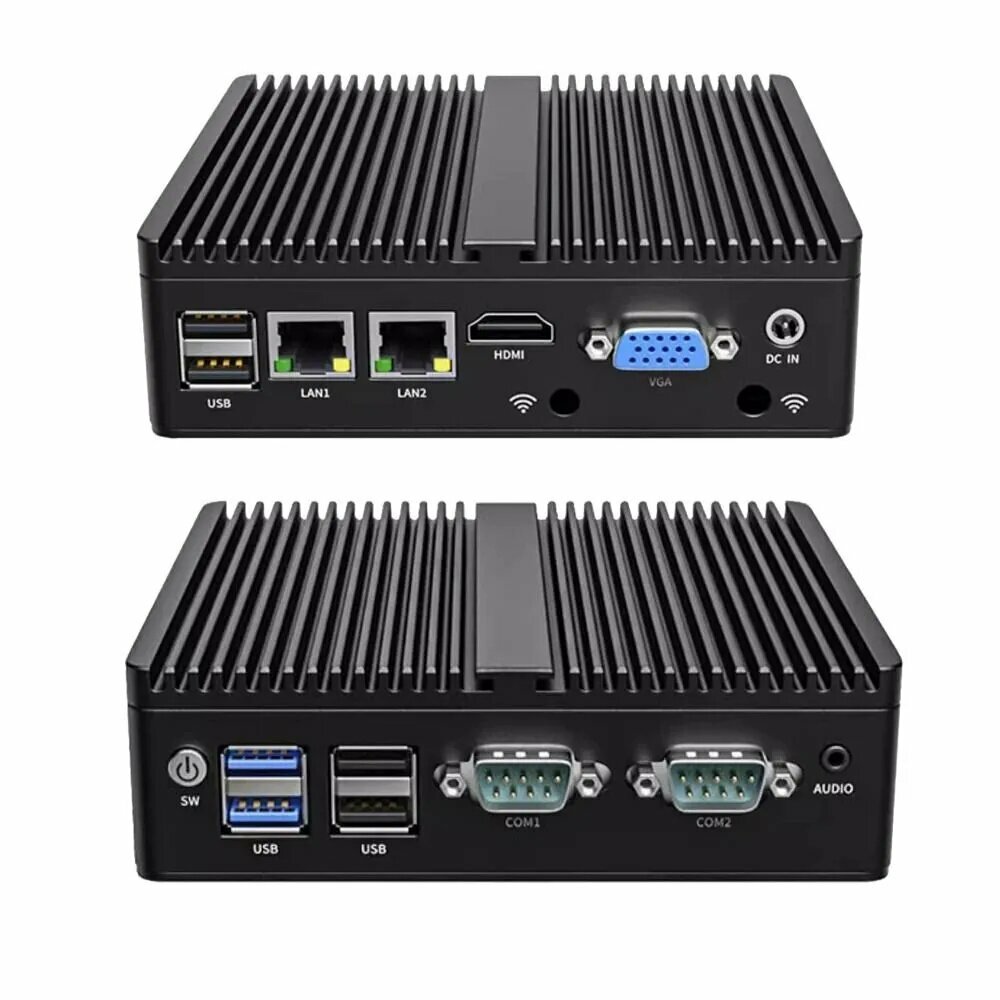 Мини-ПК (Intel Celeron N2840, RAM 8 ГБ, SSD 128 ГБ, Intel HD Graphics, Windows)