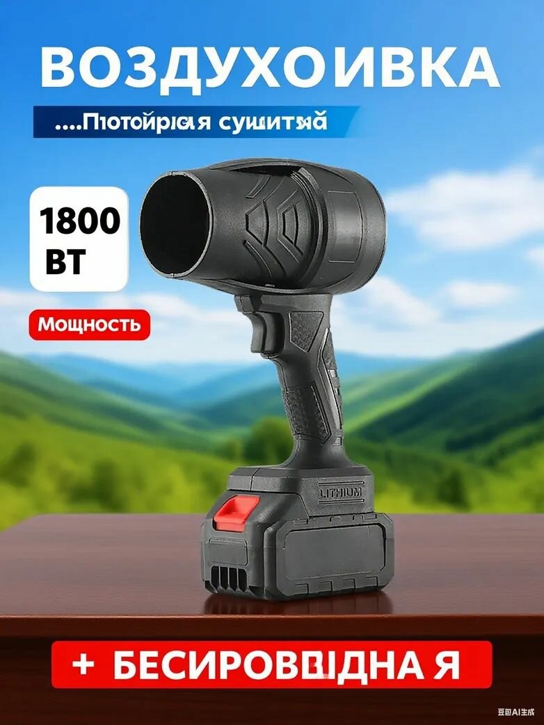 Воздуходувка,1000Вт