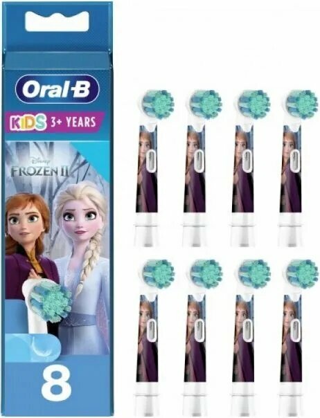 Насадки Oral-B для электрической зубной щетки детские Frozen, 8 шт