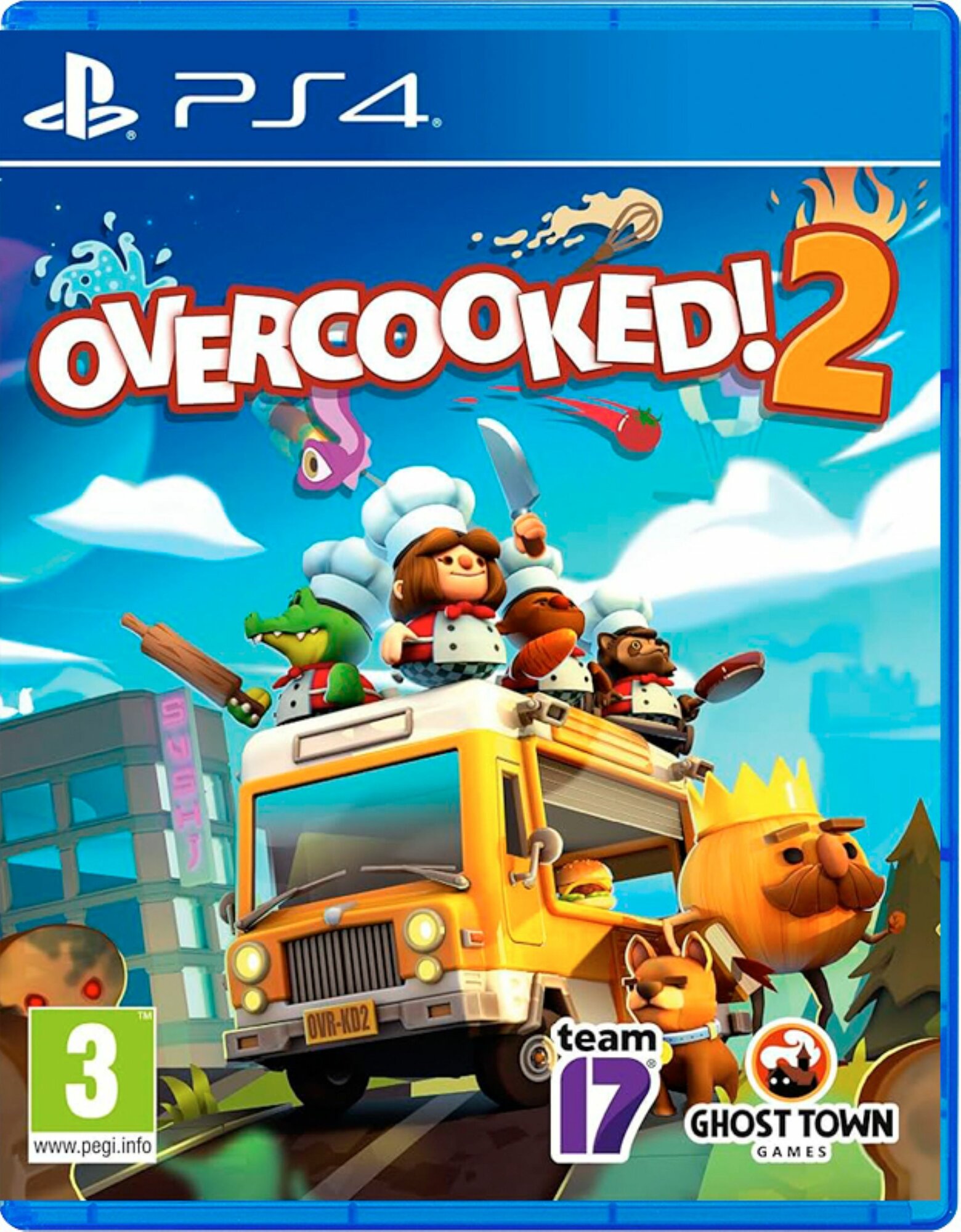 Overcooked! 2 (английская версия) (Игра на диске) (Для Playstation 4) (PS4)