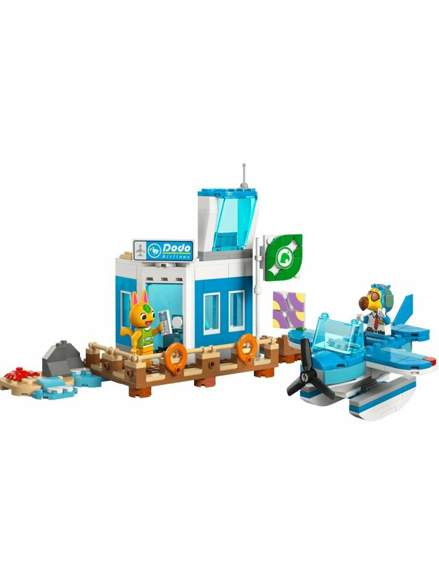 77051 Пластиковый Конструктор Lego Animal Crossing 77051 Fly with Dodo Airlines Летайте с авиакомпанией Додо