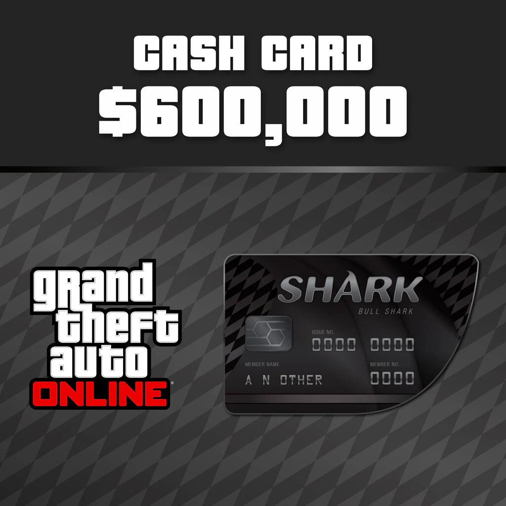 Дополнение GTA Online: Bull Shark Cash Card (PS5), цифровое издание PlayStation 4 и PlayStation 5, регион Турция / код пополнения баланса
