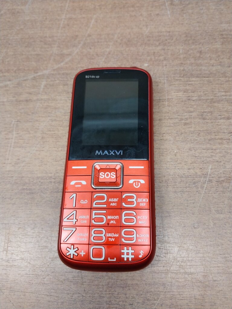Телефон мобильный MAXVI B21ds up Red (1468581)
