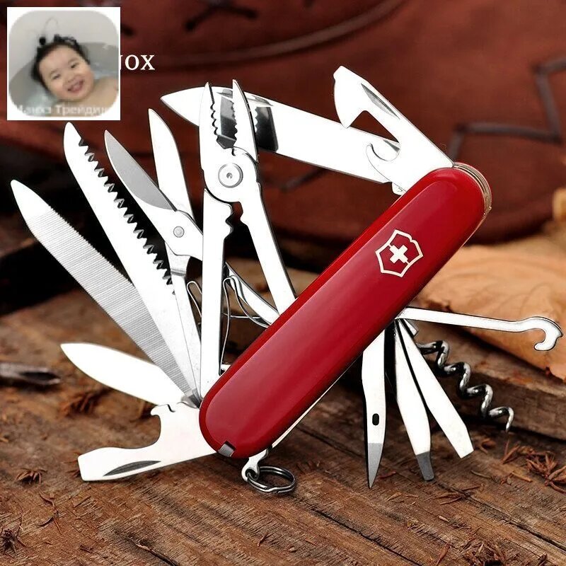 Victorinox Handyman 1.3773 SAK 24 функции 91 мм красный