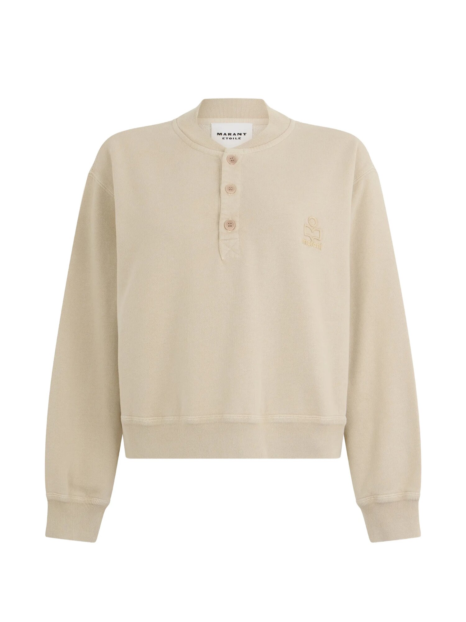 Толстовка Isabel Marant Embroidered-logo sweatshirt