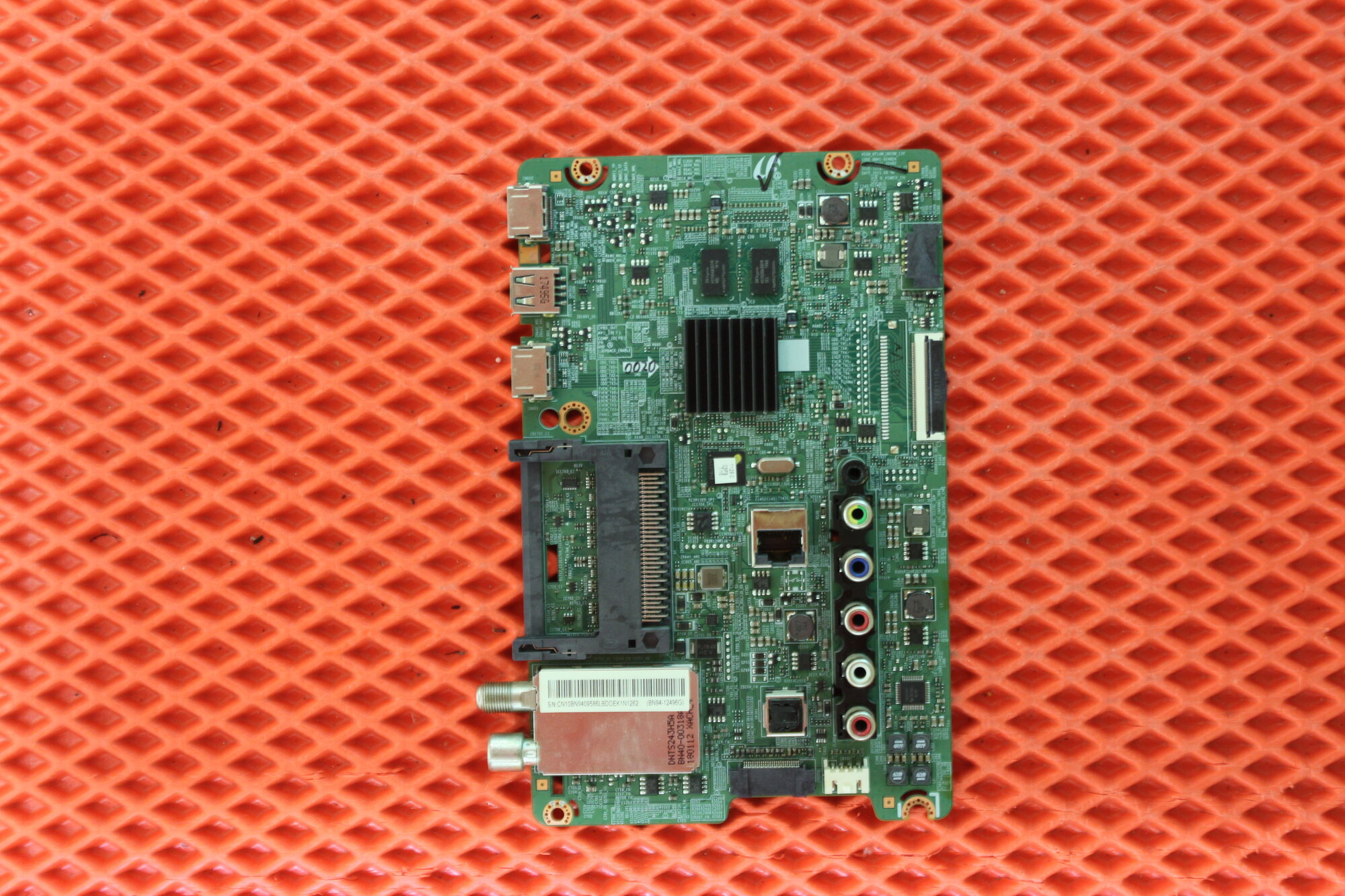 Основная плата (MAIN) BN41-02482A для телевизора SAMSUNG UE43T5202AU в надёжной упаковке