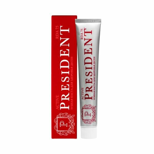 Паста зубная Active President/Президент 75г