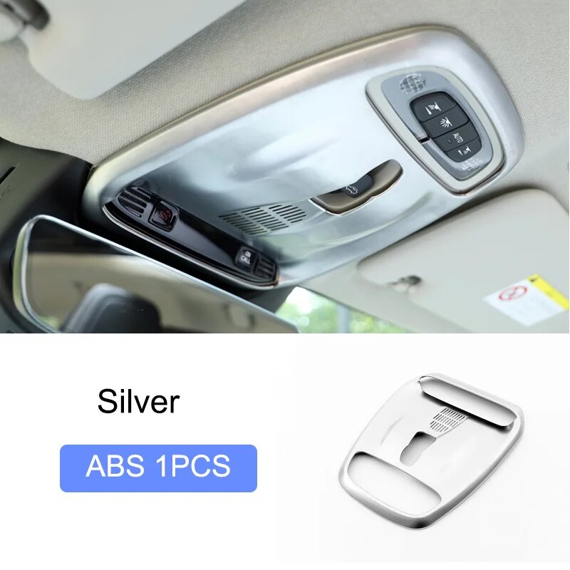 Серебряная рамка для Volvo XC40 C40 EX40 2019-2025, 1pcs