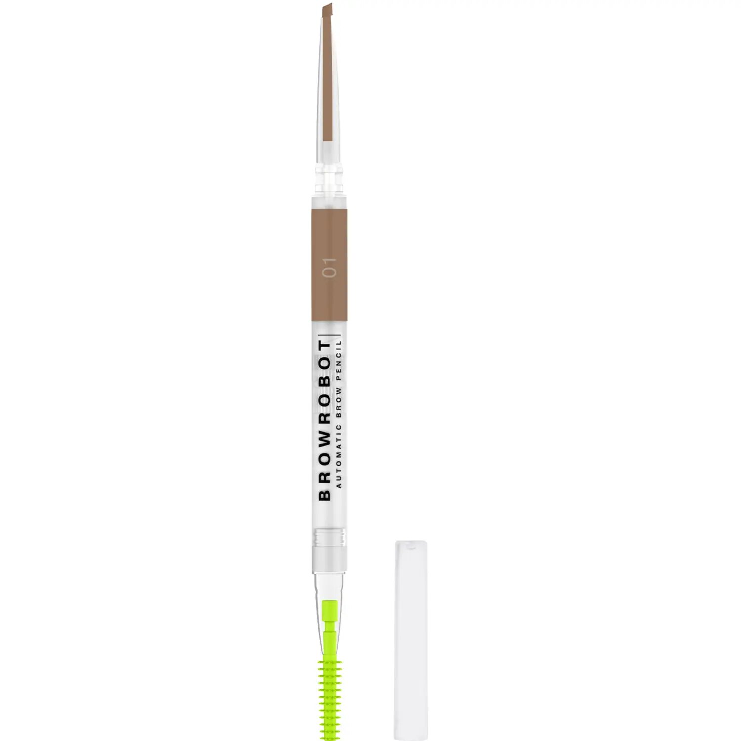 INFLUENCE beauty Ультратонкий автоматический карандаш для бровей Brow Robot, 0,1 г