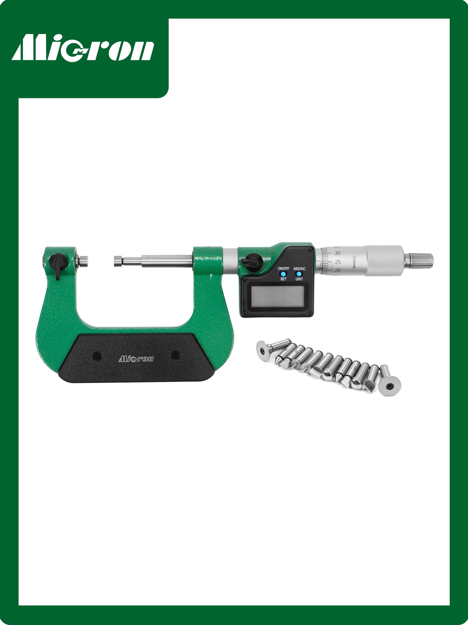 Микрометр универсальный Micron МВУЦ-50 0,001 электронный