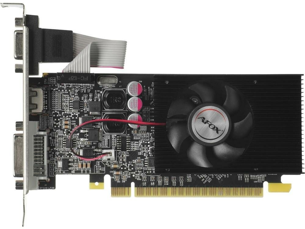 Видеокарта AFOX NVIDIA GeForce GT 610 AF610-2048D3L5-V3 2ГБ GDDR3, Low Profile, Ret