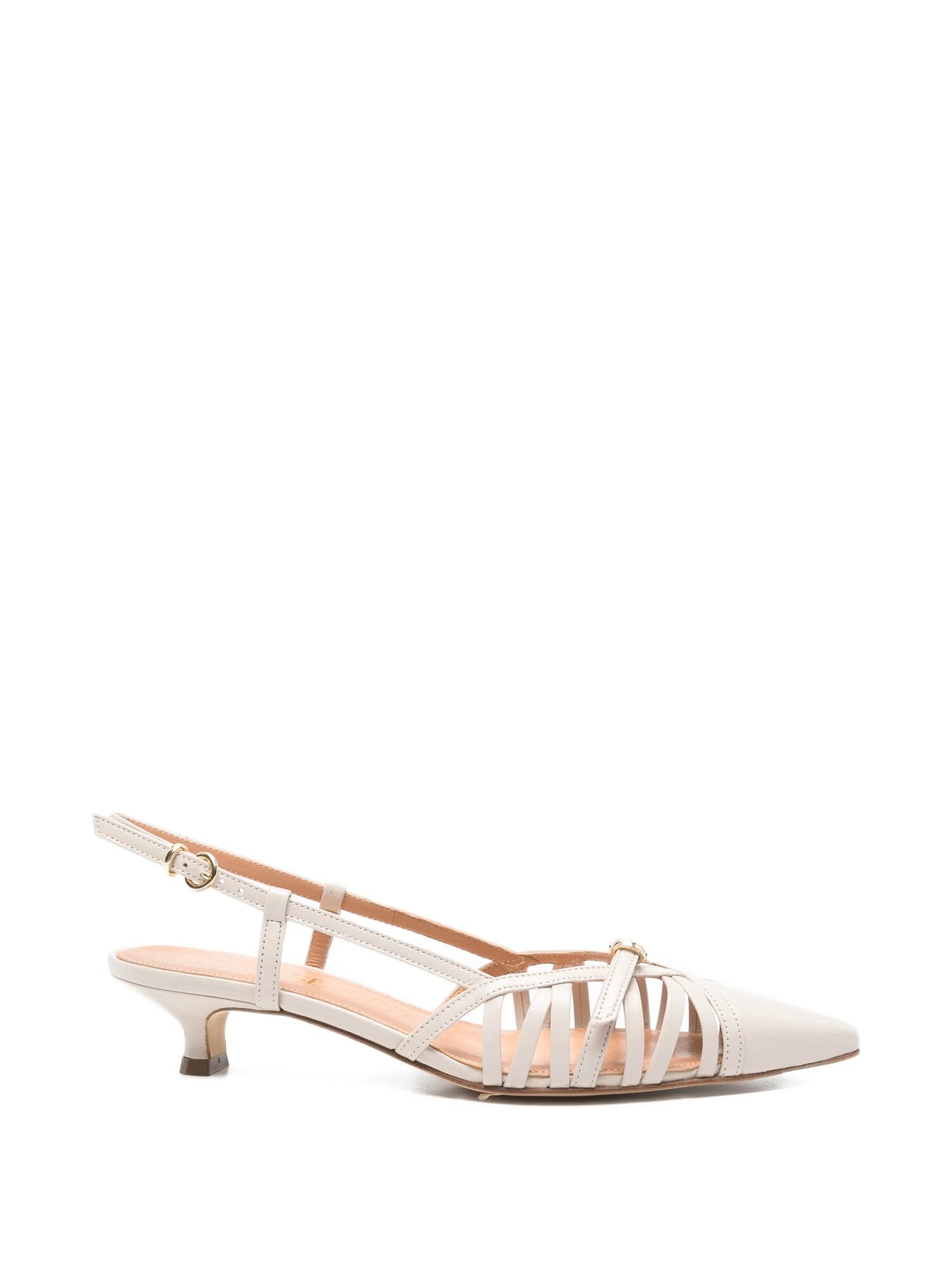 Туфли Slingback leather pumps 