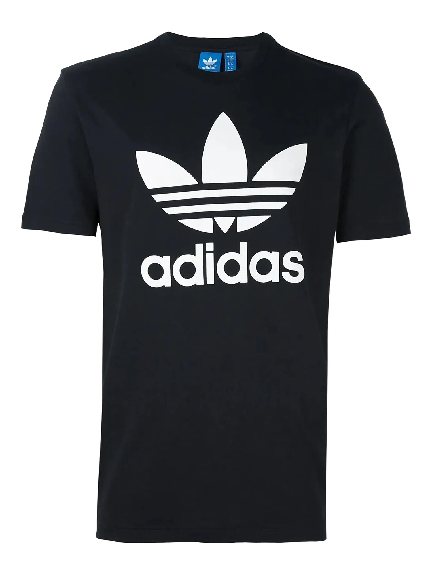 Футболка adidas, размер M, черный