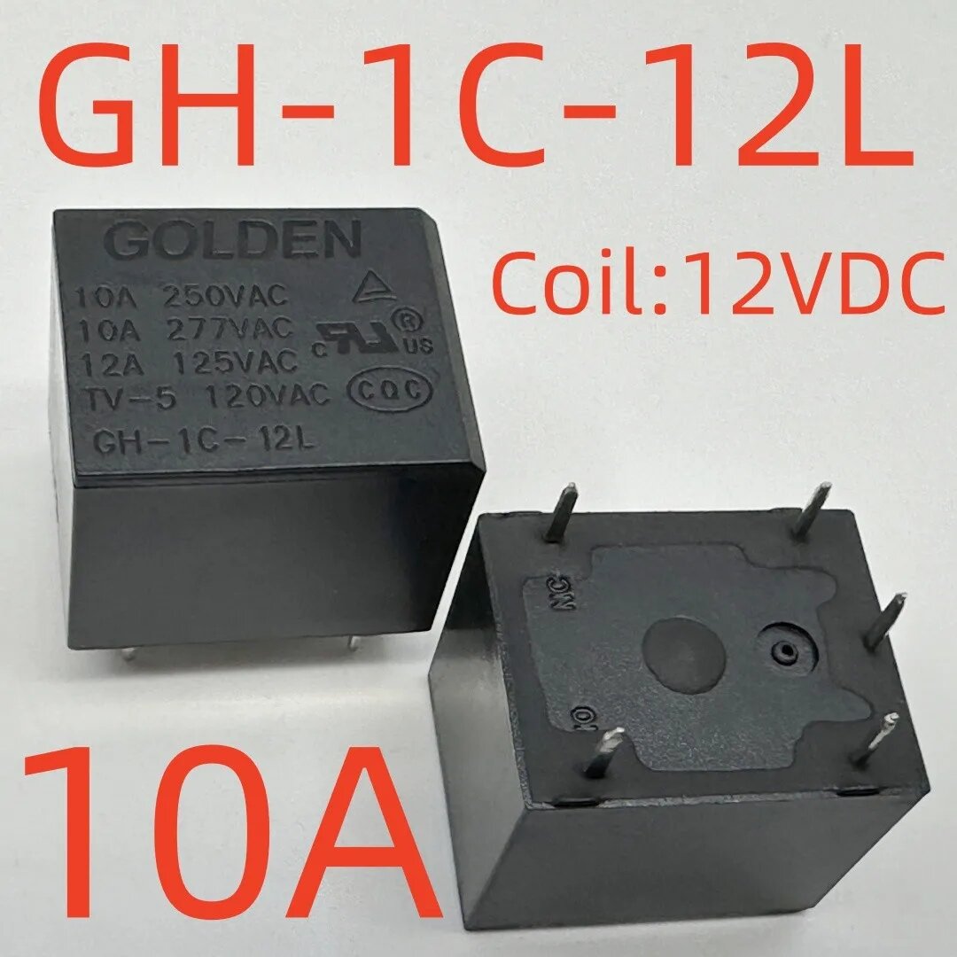 Реле GH-1C-12H GH-1C-5L GH-1C-6L GH-1C-12L GH-1C-24L GH-1C-24HG (T73C) 5-контактное