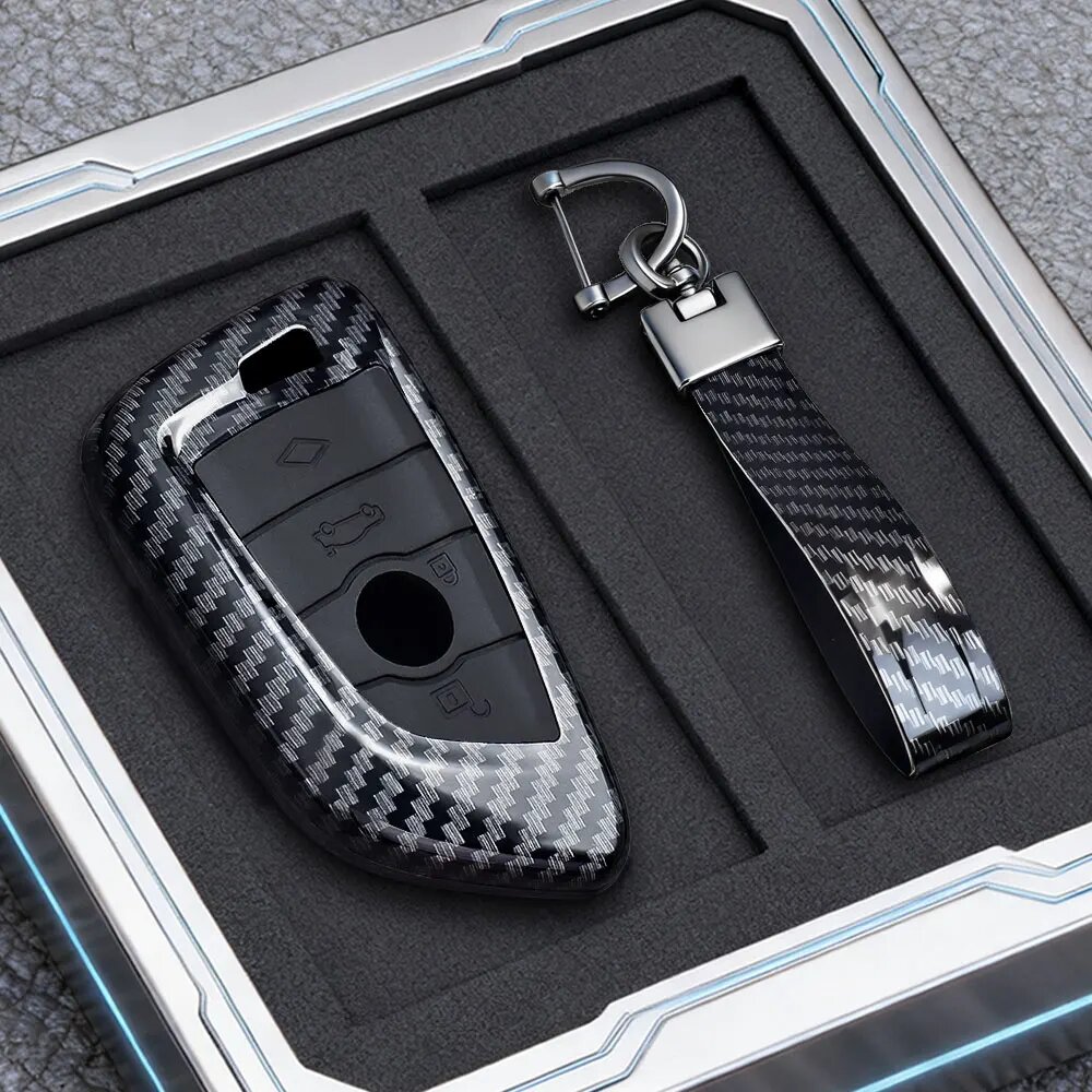 Чехол для ключа BMW карбон set X1 X3 X5 X6 X7