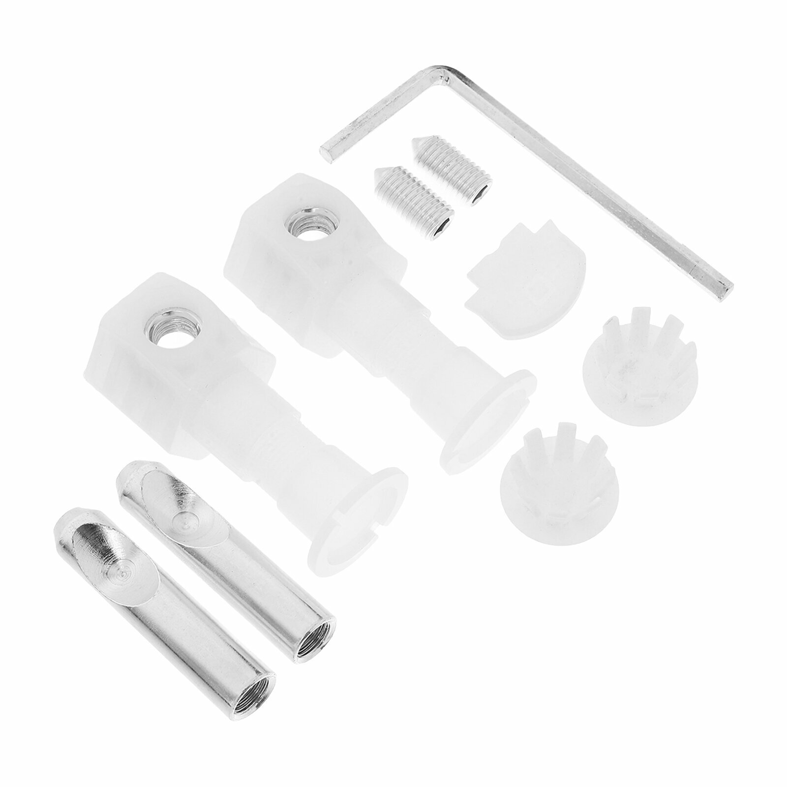 Монтажный комплект болтов из нейлона для подвесного унитаза с фиксатором, набор из 10 штук для сантехники