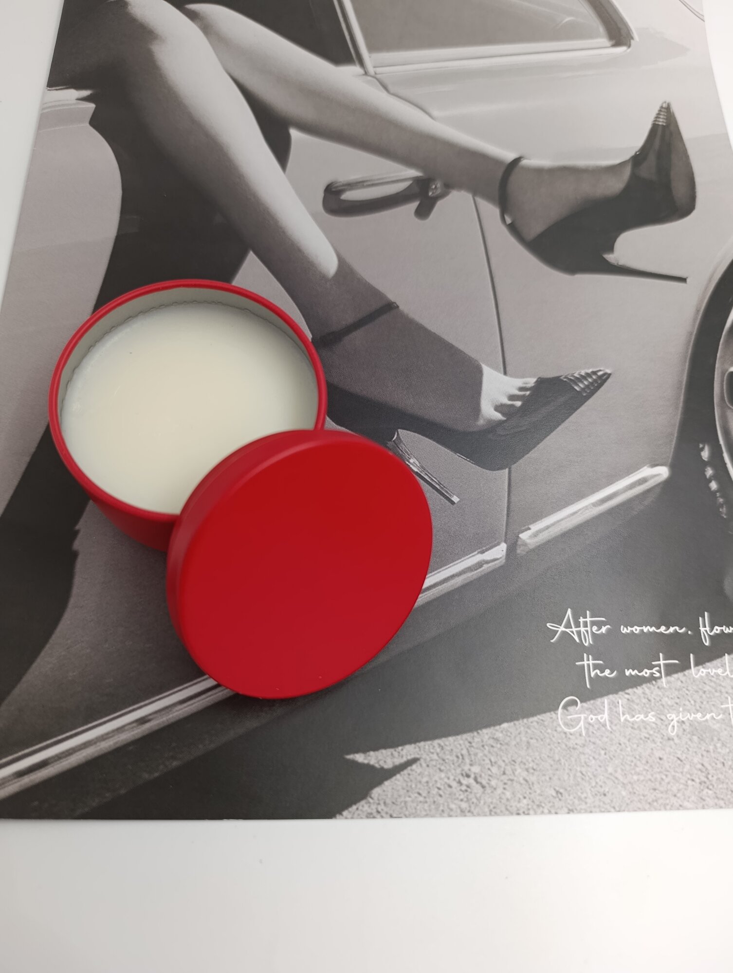 Бальзам для ухода за кожей и массажа ручной работы с ароматом сливочного зефира