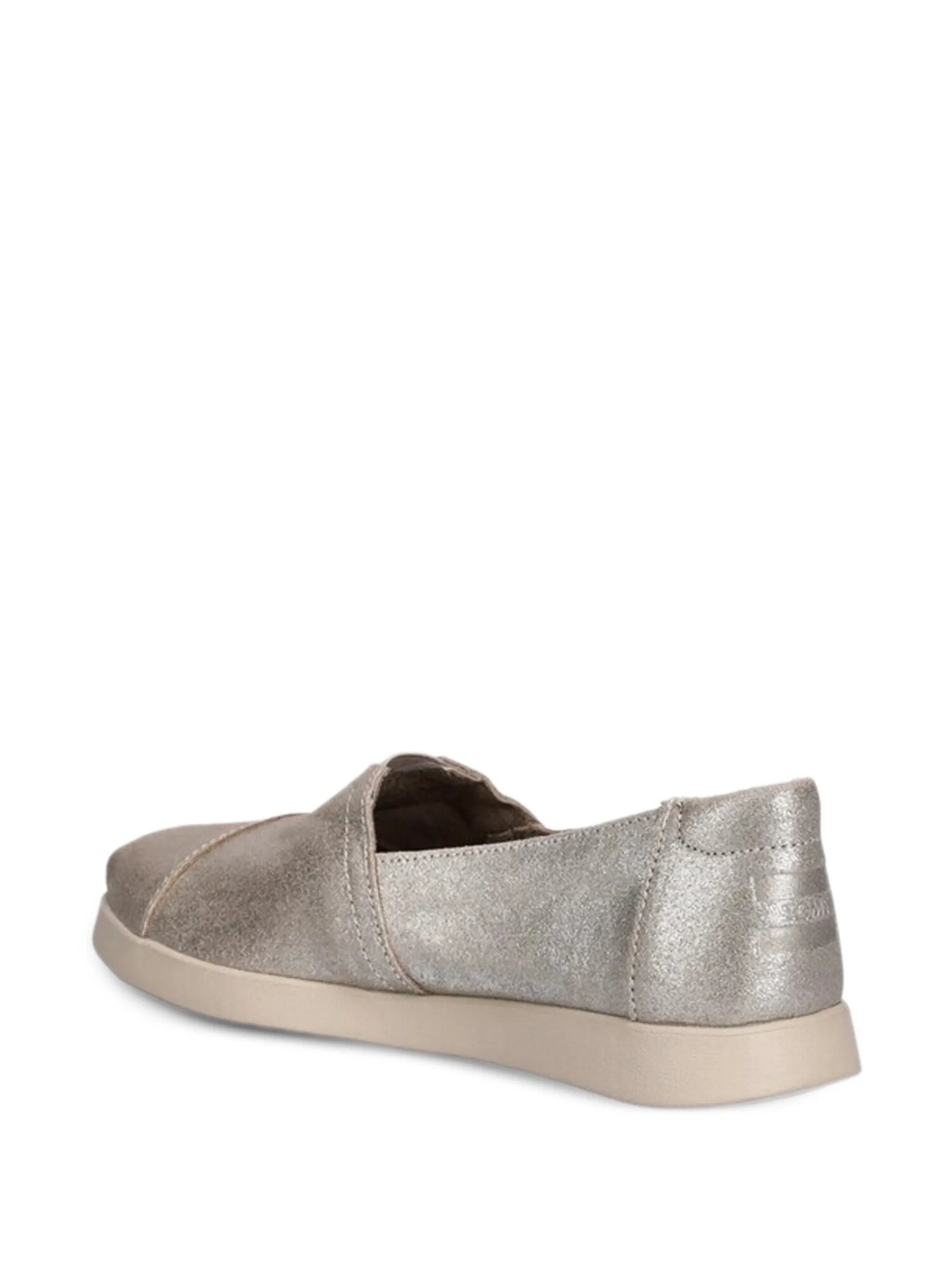 Эспадрильи TOMS Almond-toe espadrilles, размер 42, Silver — фото 1