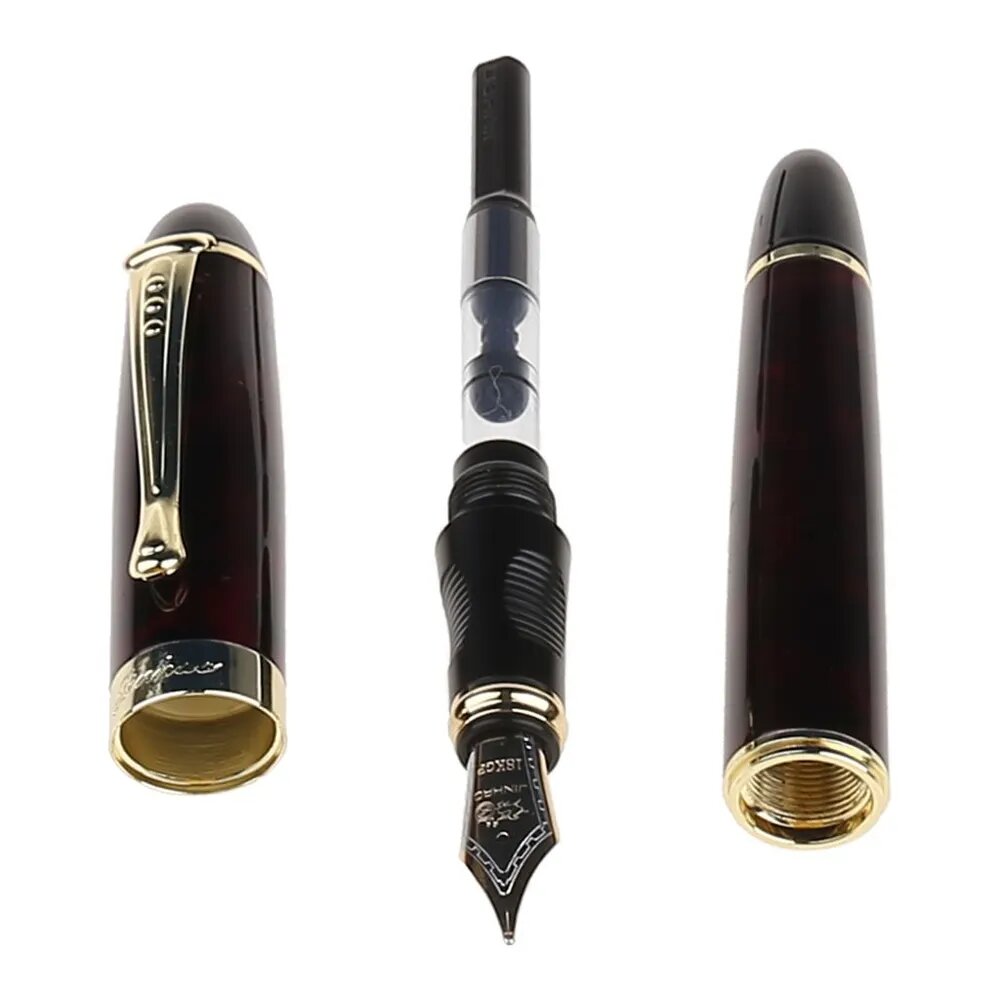 Перьевая ручка Jinhao X450 средней и тонкой работы spider Red-0,7