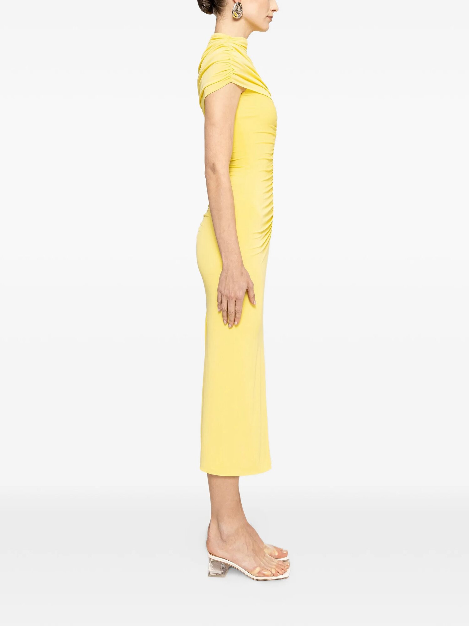 Платье Nissa Ruched midi dress, размер 38 — фото 1